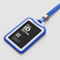 Free Plastic ID Case Mockup PSD