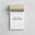 Realistic Notepad Mockup PSD