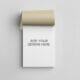 Realistic Notepad Mockup PSD