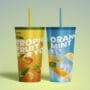 Free Soft Drink Cups Mockup PSD
