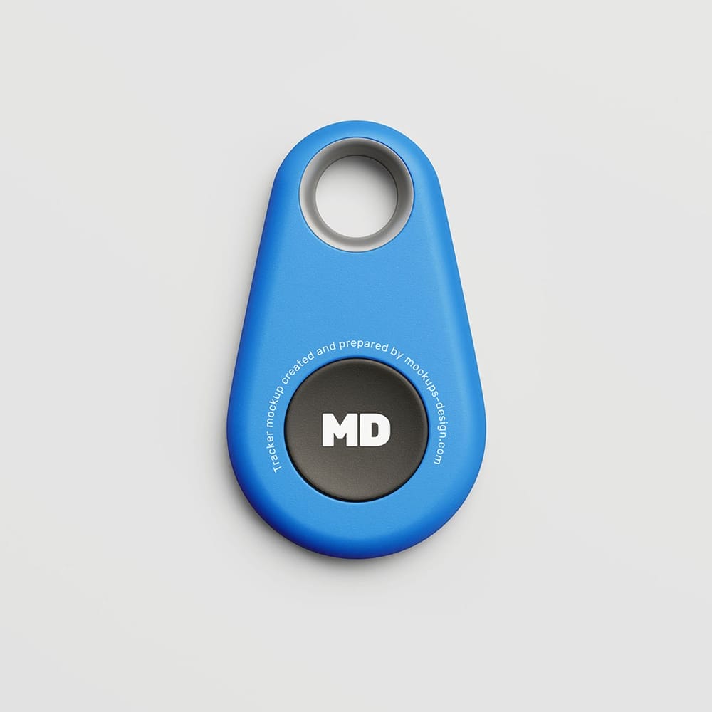 Free Bluetooth Tracker Mockup PSD