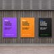 Free Street Poster Frames Mockup PSD