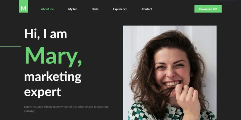 Discover The Top Bootstrap Resume Templates