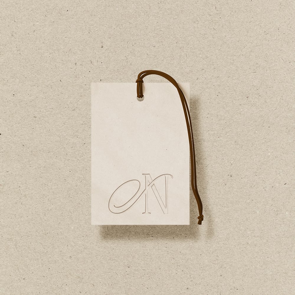 Free Product Label Mockup PSD