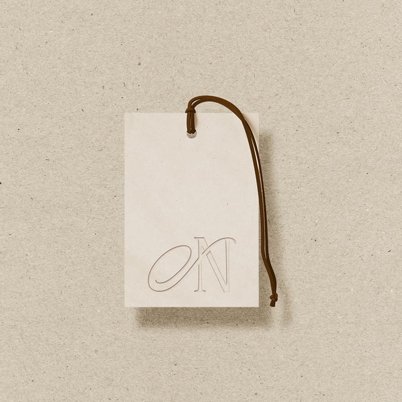 Free Product Label Mockup PSD