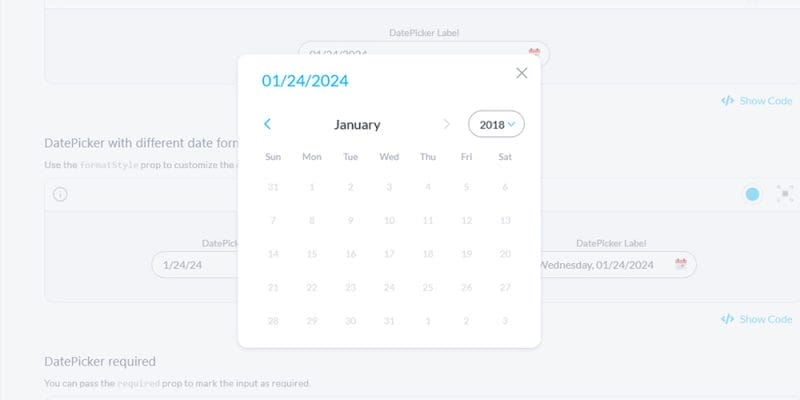 The Ultimate Roundup Of Free React Date Picker Components