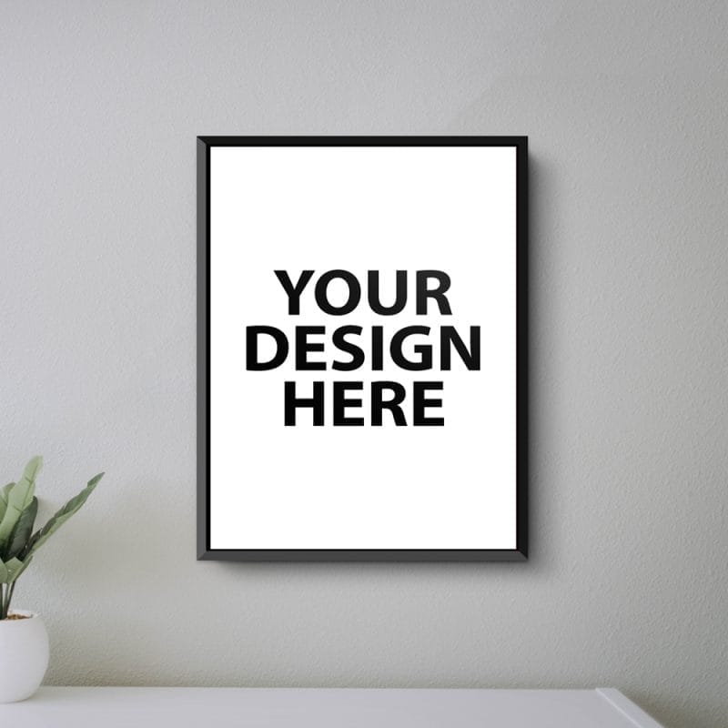 Free Neat And Clean Poster Mockup PSD