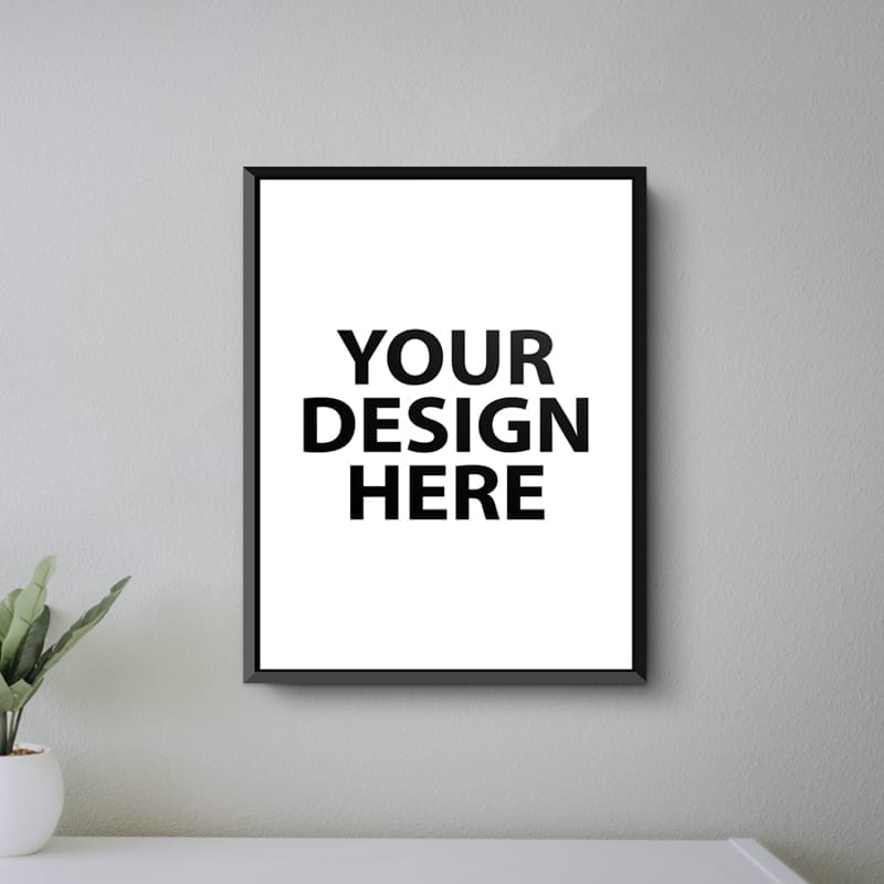Free Neat And Clean Poster Mockup PSD