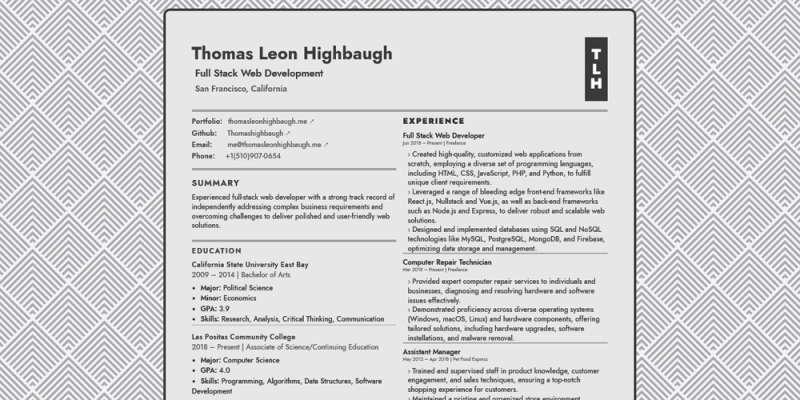 Top Free Tailwind Portfolio Templates To Showcase Your Work