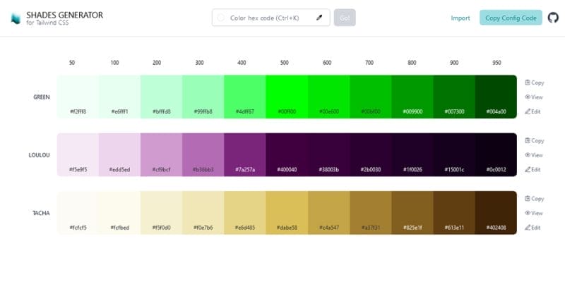 Effortless Design Choices: Exploring Tailwind Color Generators