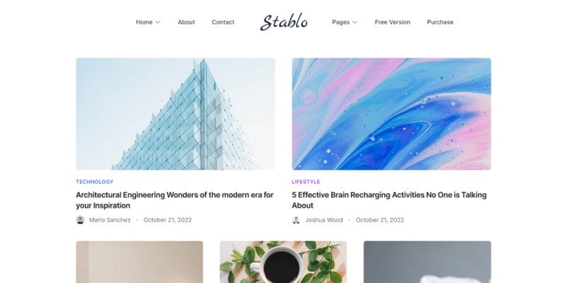 Stunning Tailwind Blog Templates For Free: Elevate Your Website Design