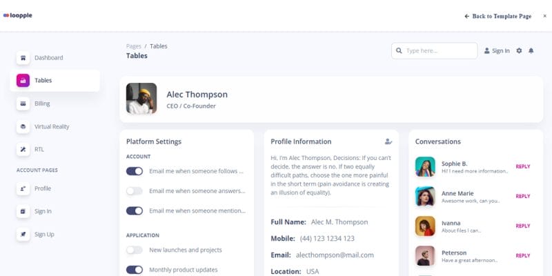 20 + Top Free Tailwind Admin Templates For Effortless Web Development