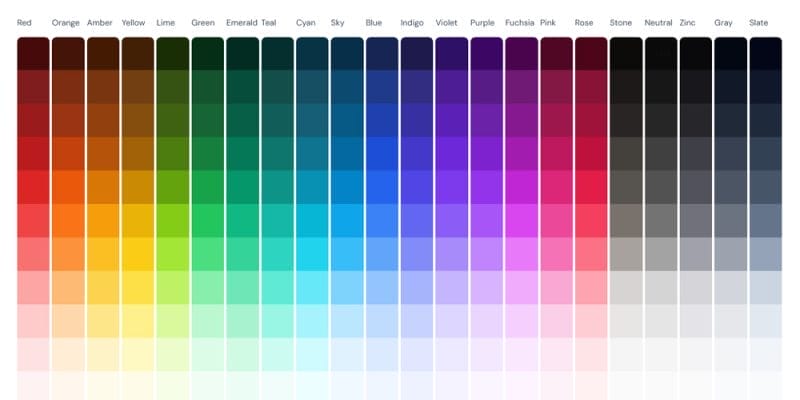Effortless Design Choices: Exploring Tailwind Color Generators