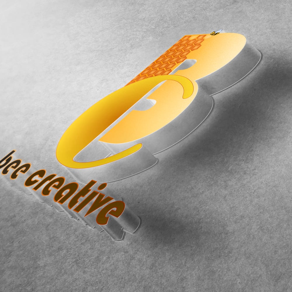 Free 3D Tilt Logo Mockup PSD