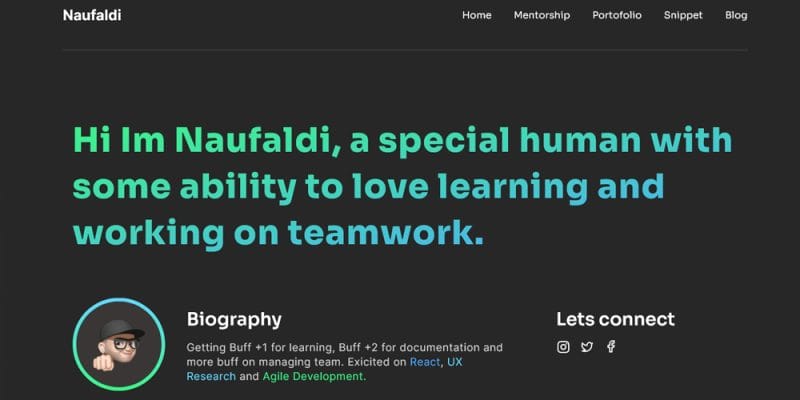Top Free Tailwind Portfolio Templates To Showcase Your Work