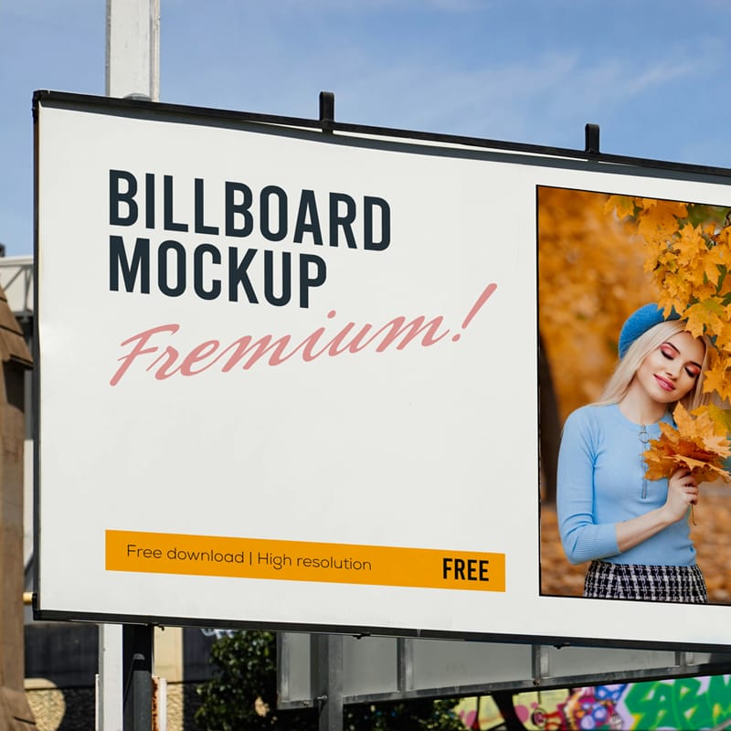 500+ Best Free Billboard Mockup Templates » CSS Author