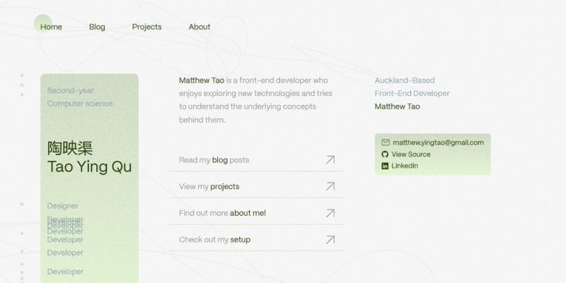 Top Free Tailwind Portfolio Templates To Showcase Your Work