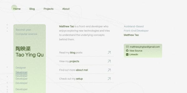 Top Free Tailwind Portfolio Templates To Showcase Your Work