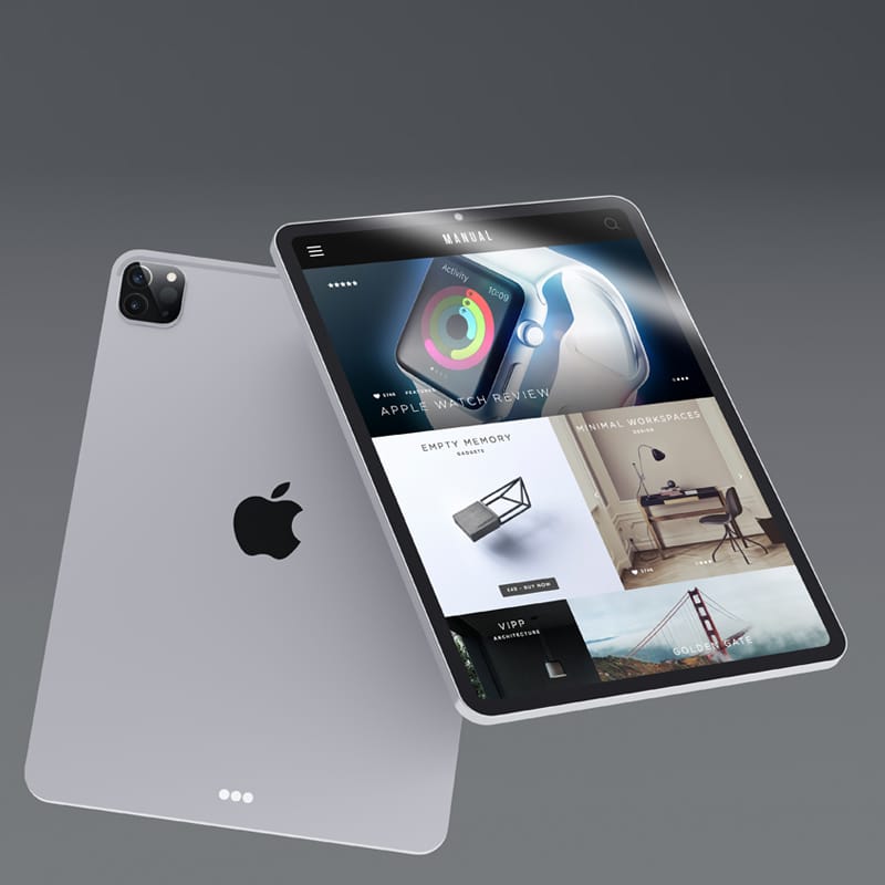 Free Floating IPad Pro Mockup PSD Free Floating IPad Pro Mockup PSD