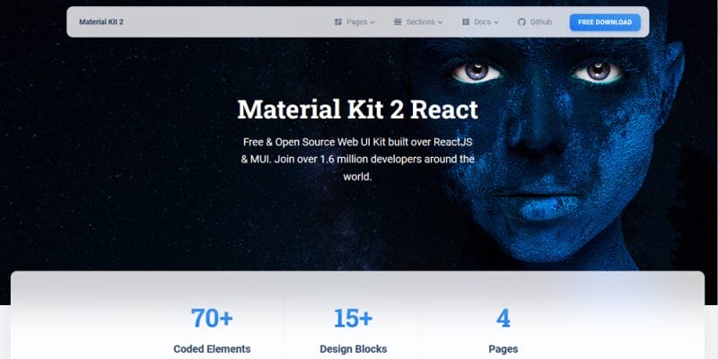 Stunning Material UI Free Templates To Elevate Your Website In 2024