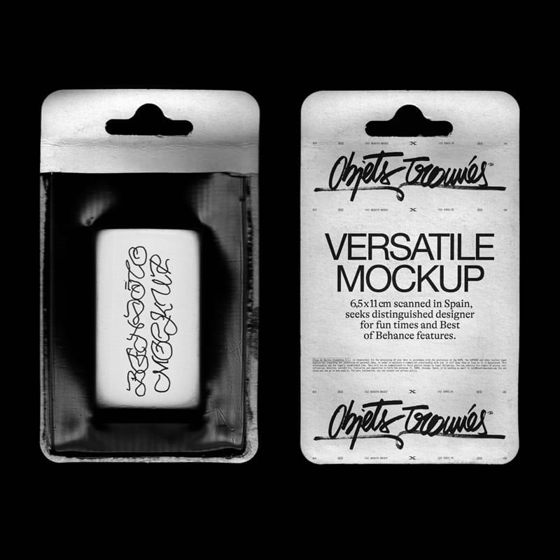 Free Pencil Eraser Mockup Template Psd