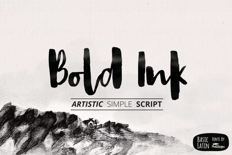 Discover The Best Free Ink Fonts: Handwritten, Calligraphy, And Script ...