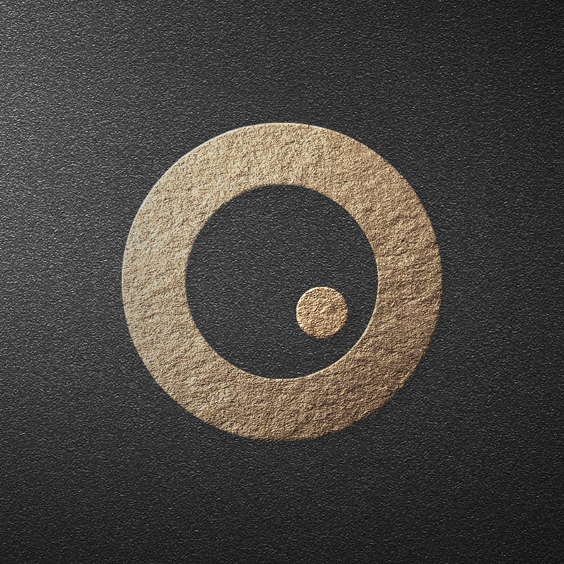 Free Embossed Logo Mockup Template PSD