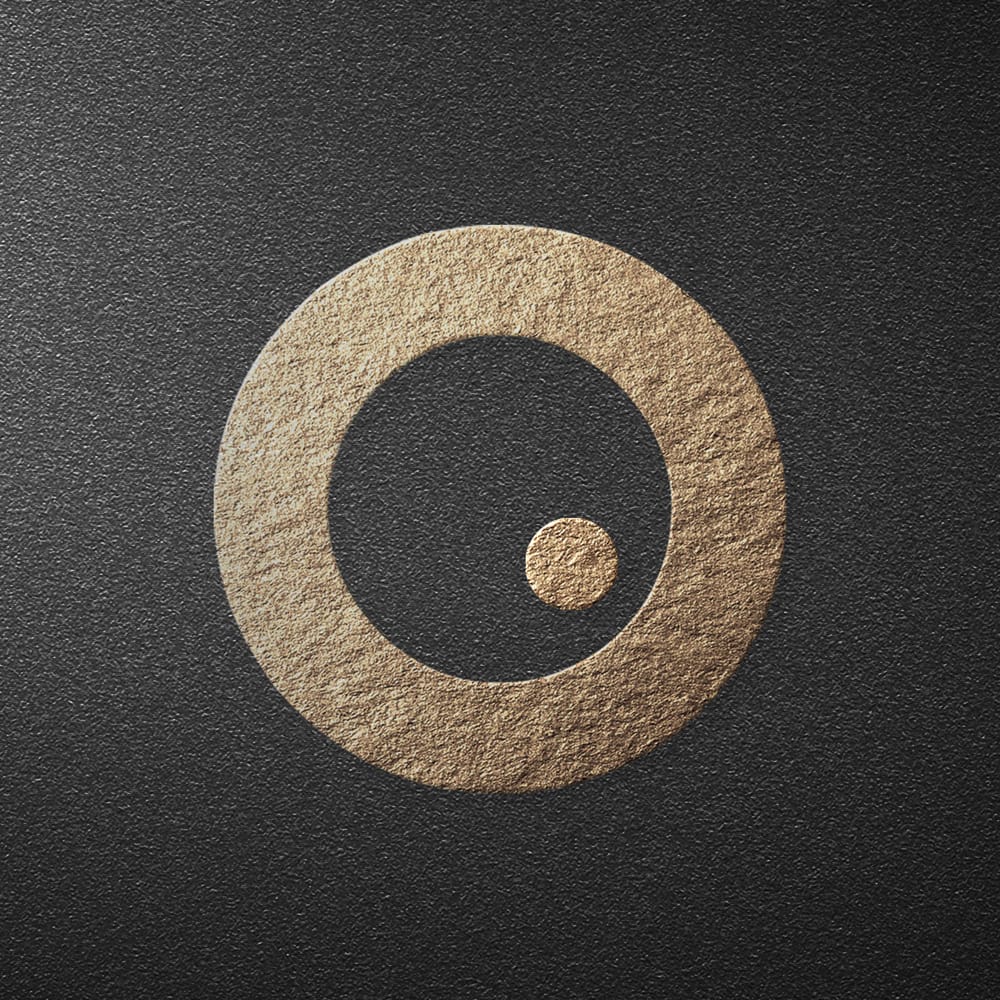 Free Embossed Logo Mockup Template PSD