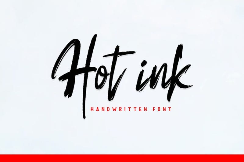 Discover The Best Free Ink Fonts: Handwritten, Calligraphy, And Script ...