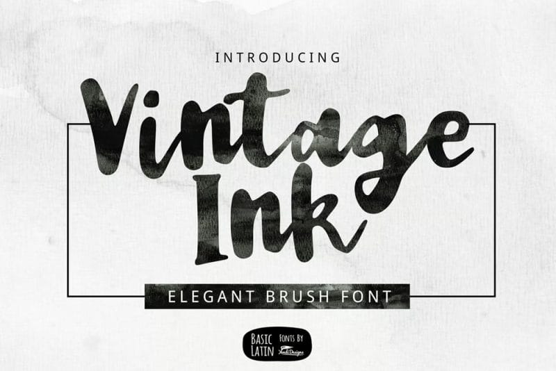 Discover The Best Free Ink Fonts: Handwritten, Calligraphy, And Script ...