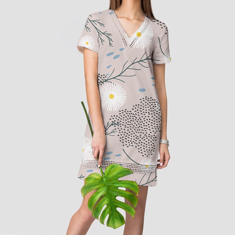 Free Home Dress Mockup PSD