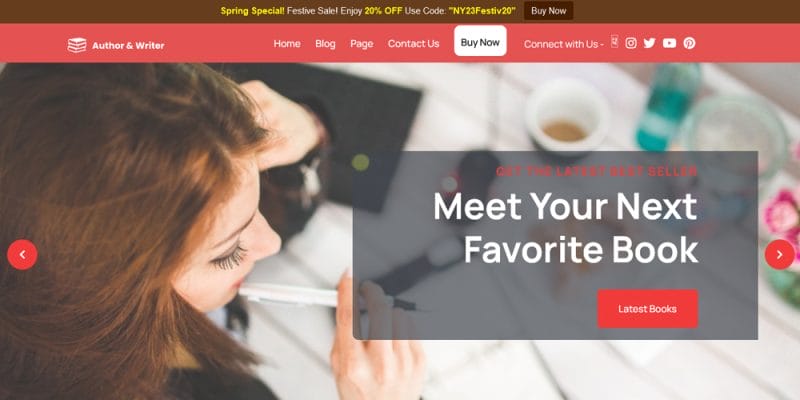 20+ Best Free Wordpress Themes For Books