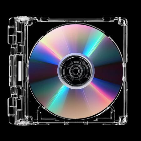 Free Clear CD Case Mockup PSD