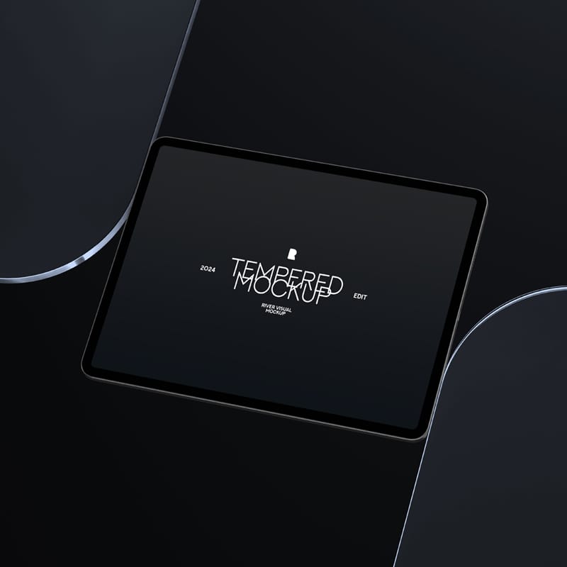 Free IPad Pro Tempered Mockup PSD » CSS Author