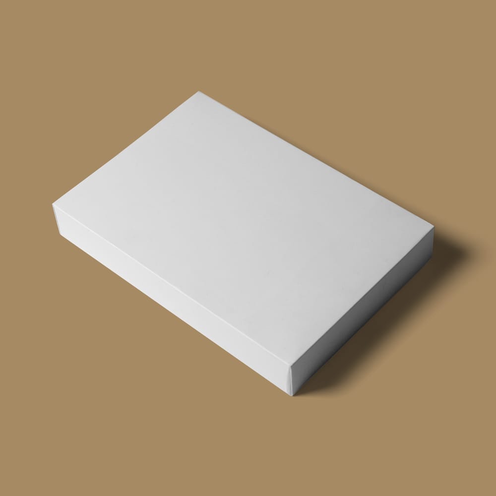 Free Sweet Box Label Mockup Template PSD