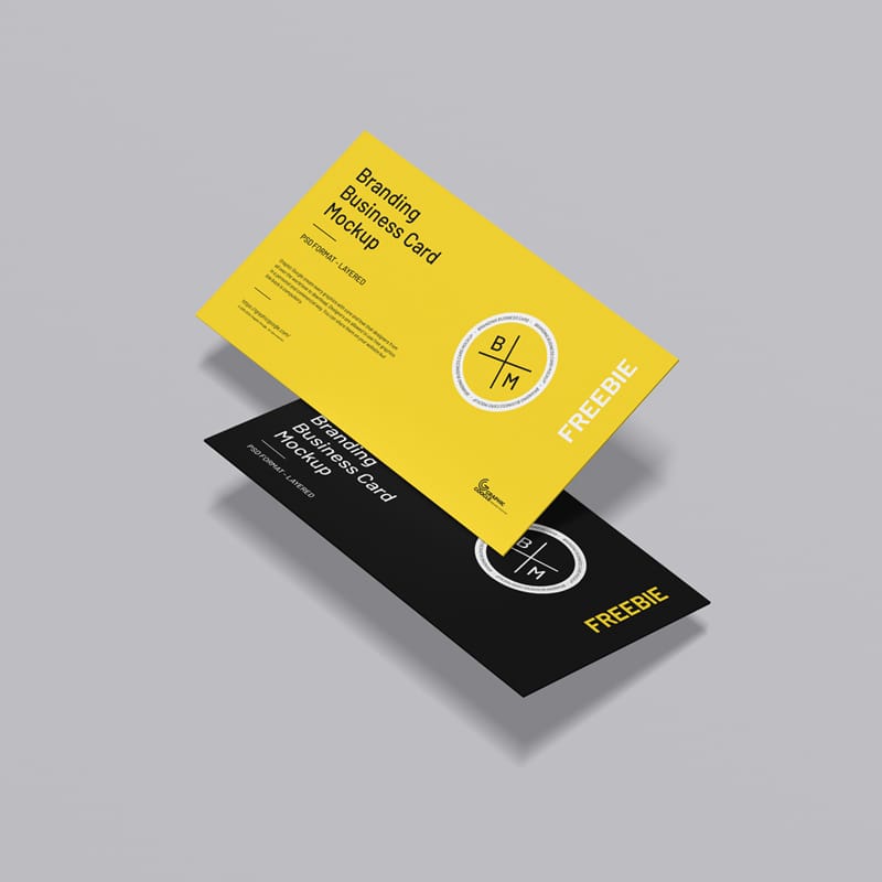 Free Premium Branding Business Card Mockup PSD » CSS Author