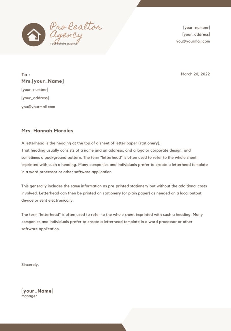 The Best Business Letterhead Examples To Make A Lasting Impression