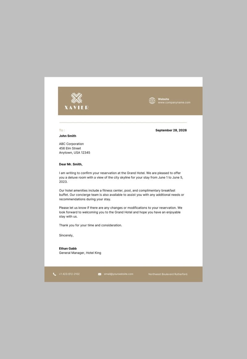 The Best Business Letterhead Examples To Make A Lasting Impression