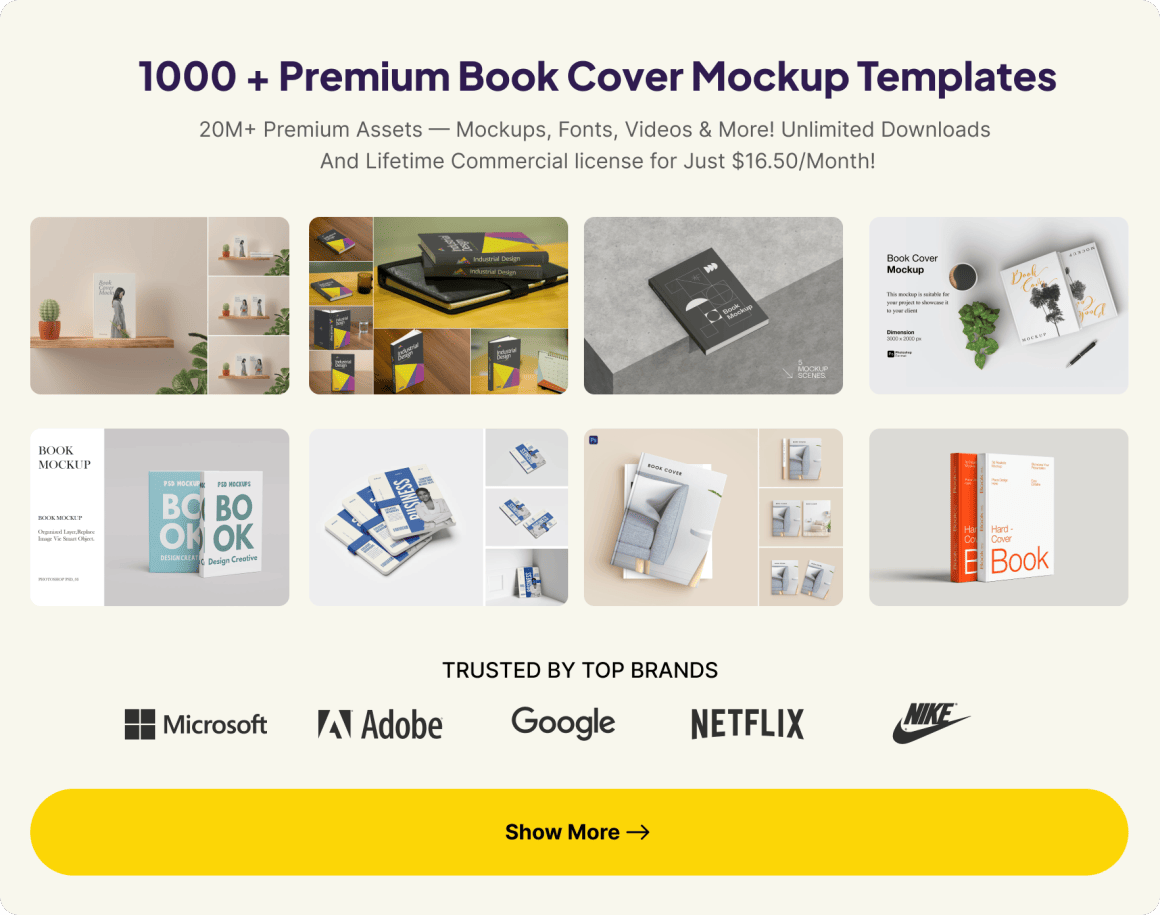 Free Notebook Mockup Kit PSD