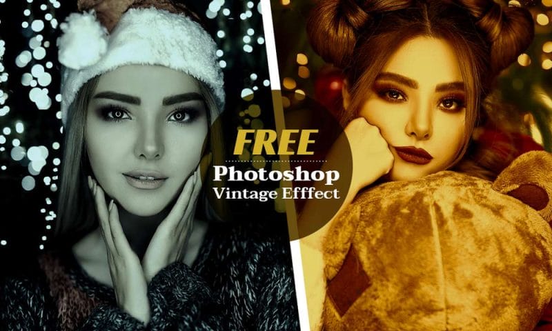 20+ Free Retro Photoshop Actions For Vintage Effects