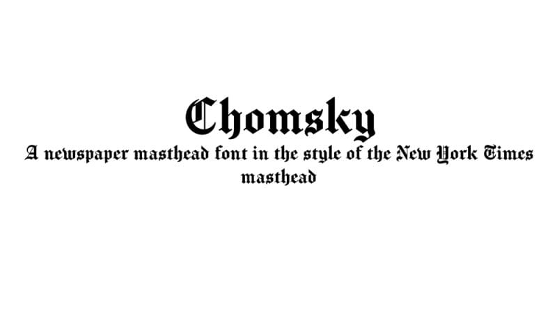 Free Gothic Blackletter Fonts For Designers