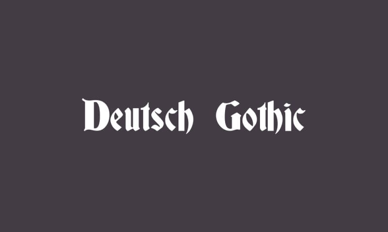 Free Gothic Blackletter Fonts For Designers