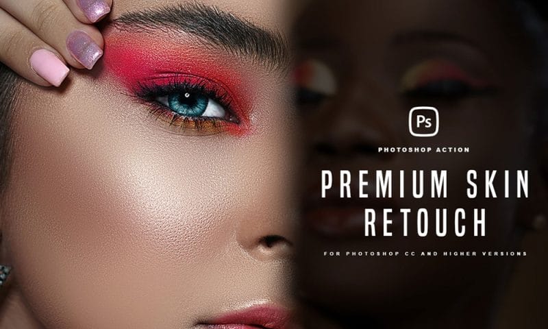 15+ Best Free Skin Retouching & Smoothing Photoshop Actions