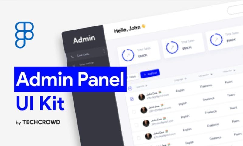 Best Free Figma Admin Dashboard Templates For Designers