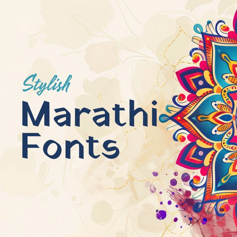 Stylish Marathi Fonts: Free Downloads For Designers