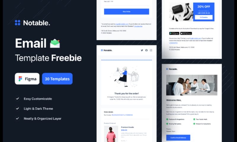 Top Free Figma Email Templates For Stunning Designs