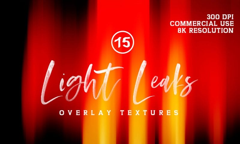30+ Best Free Light Leak Effects For Photoshop