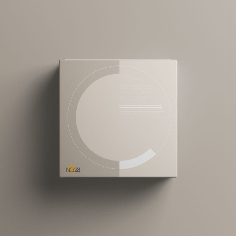 Free Square Flat Box Mockup PSD