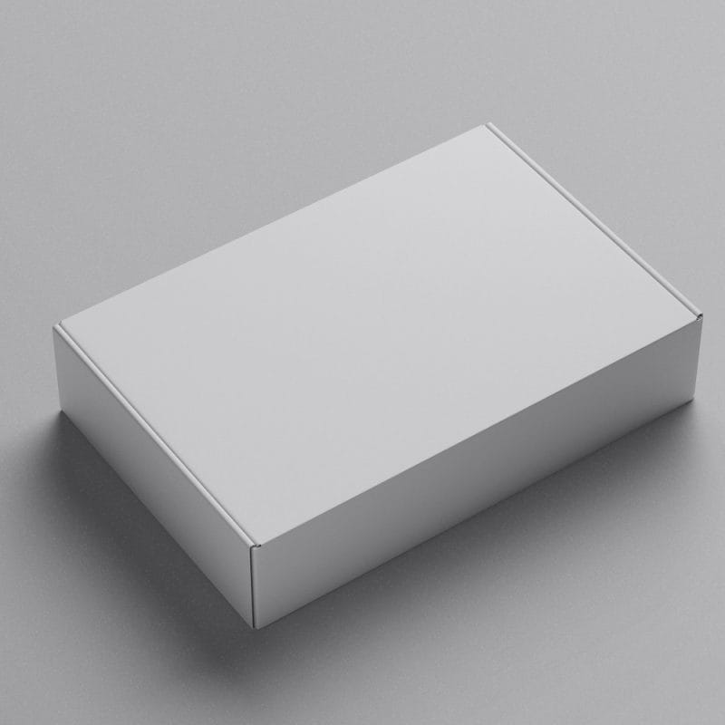 Free Box Mockup PSD For Branding