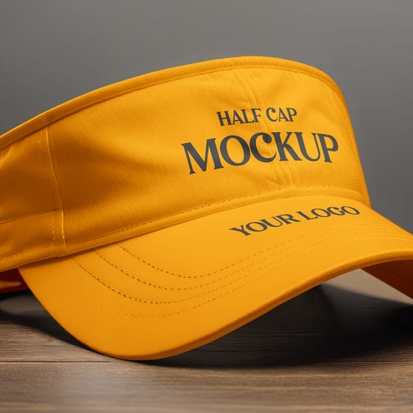 Free Half Cap Mockup PSD